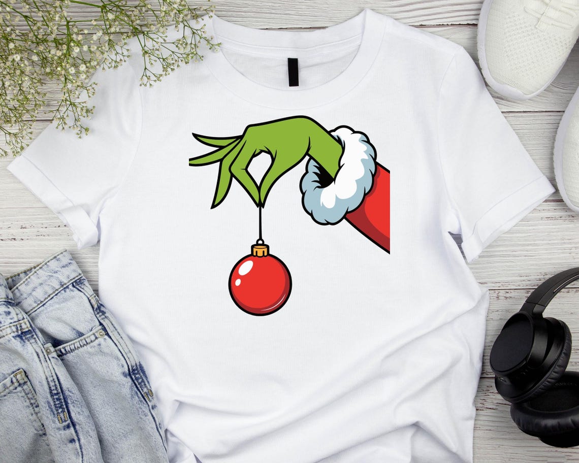 Grinch Hand SVG Png,merry Grinchmas Hand Svg,grinch Christmas Clipart ...