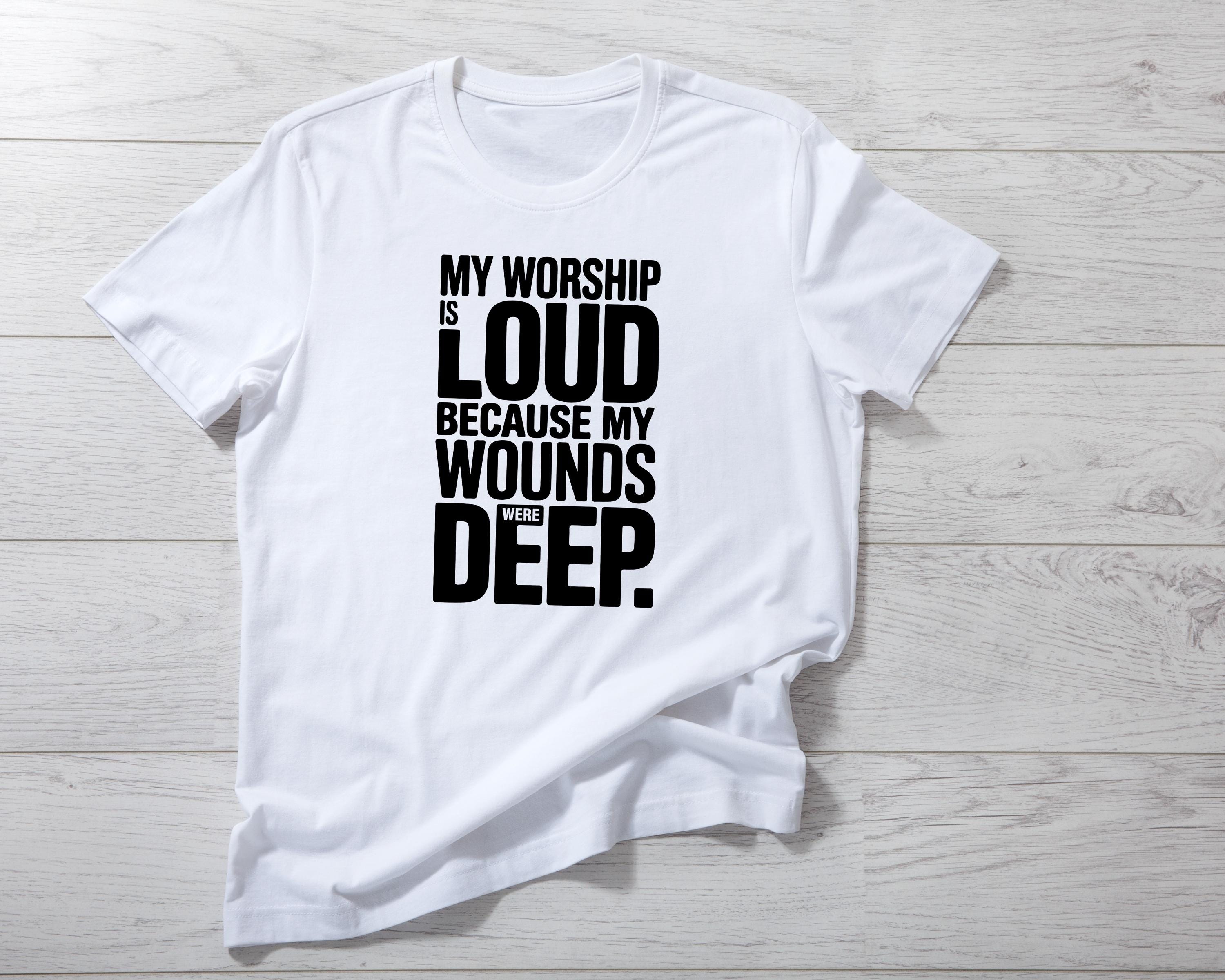My Worship is Loud PNG SVG | Christian Quote, Faith-based Sublimation ...