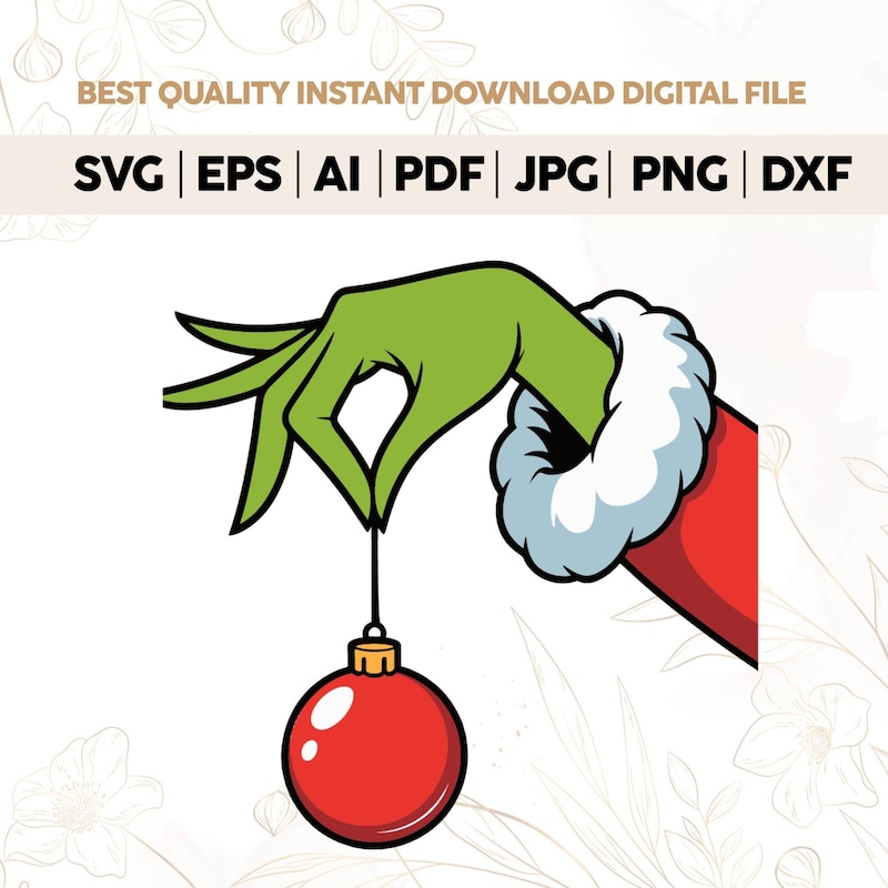 The grinch hands - Etsy.de