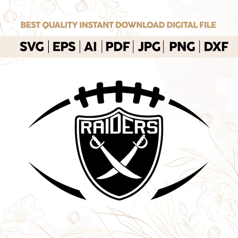 Raiders Svg - Etsy