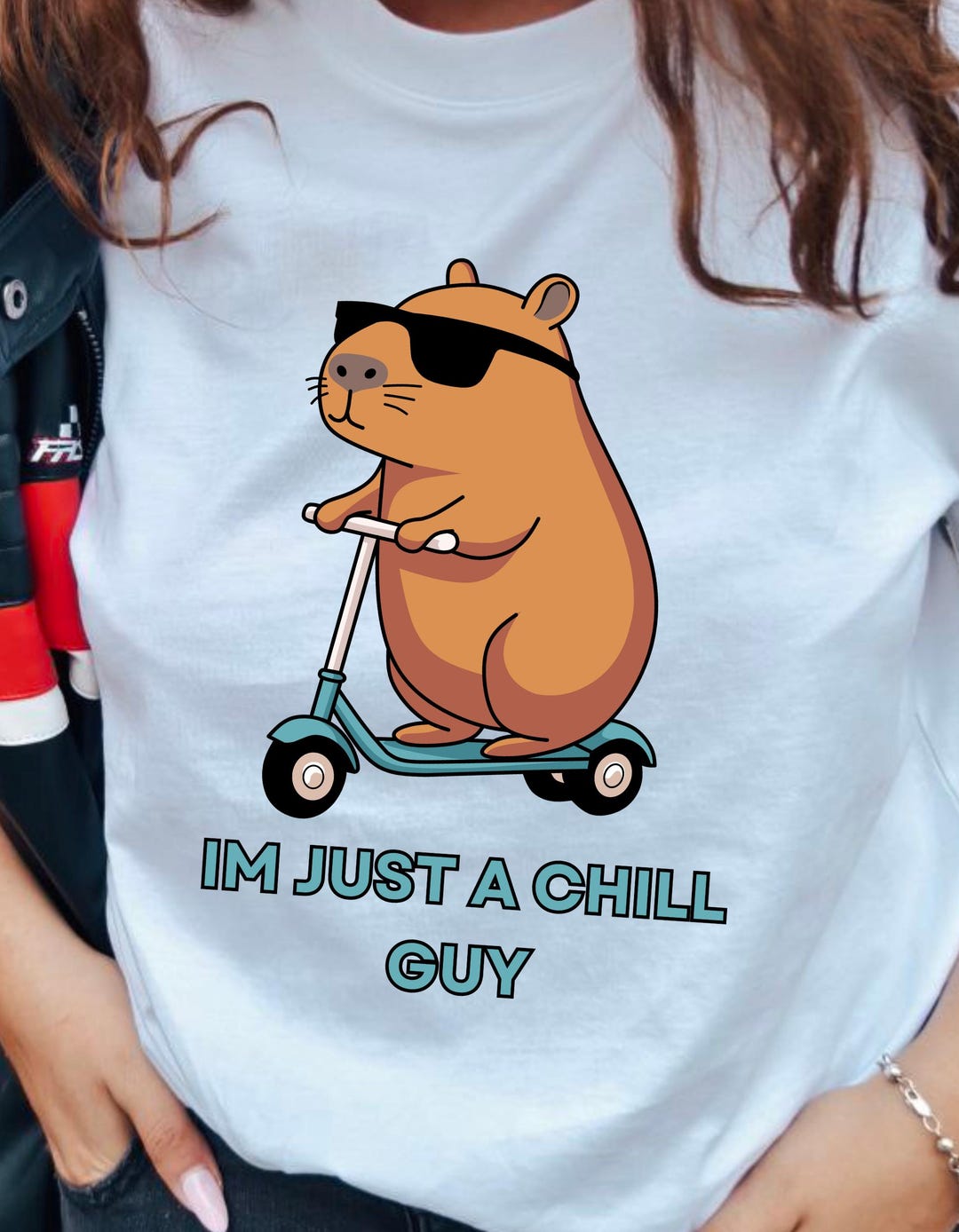 Im Just a Chill Guy.capybara is My Spirit Animal Shirt,animal Lover Tee ...