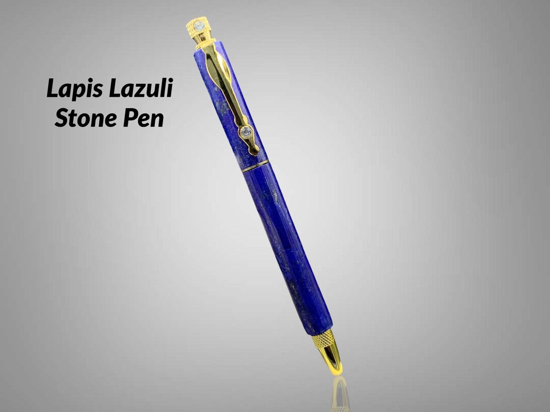 80 Ct Lapis Lazuli Stone Pen VIP Pen (best for Gift or Self and Office ...