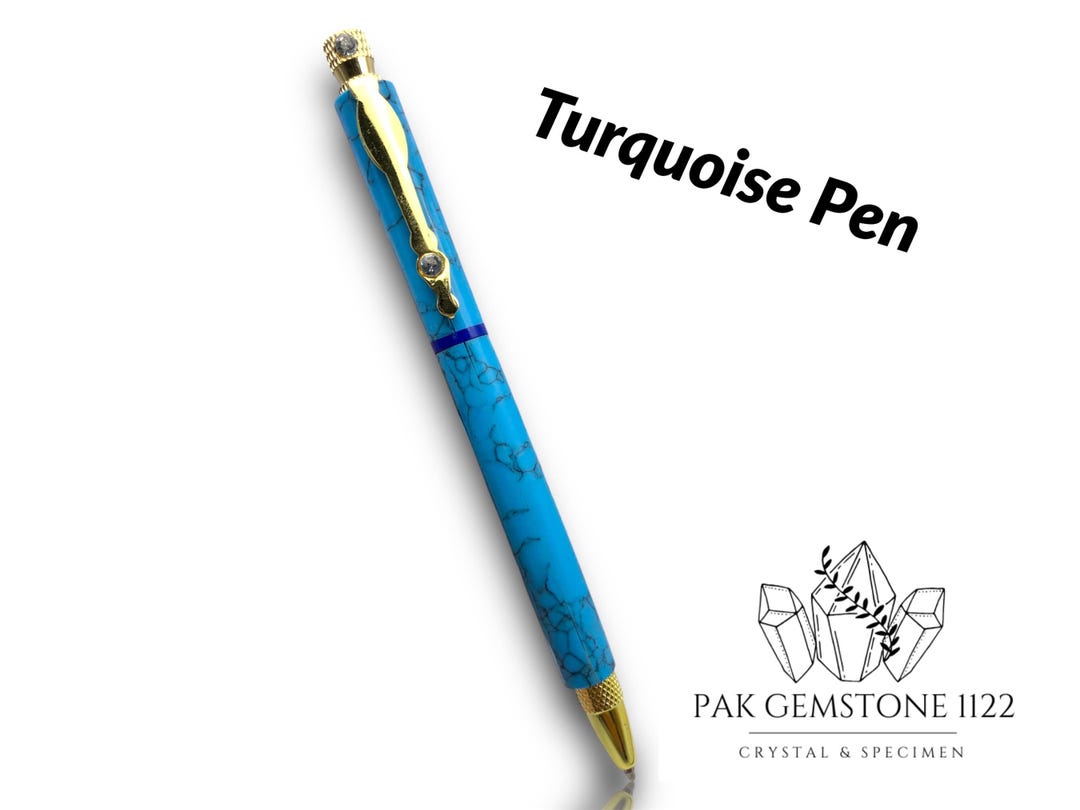 Turquoise Stone Pen VIP Pen (best for Gift or Self and Office Use Pen ...