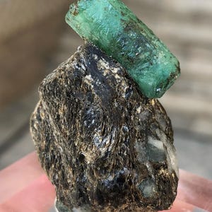 175 Ct Emerald Crystal Specimen From Chitral, Pakistan. Natural Emerald ...