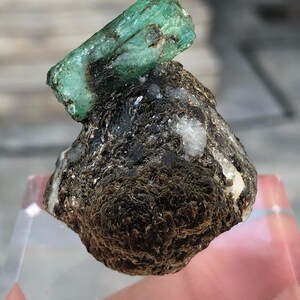 175 Ct Emerald Crystal Specimen From Chitral, Pakistan. Natural Emerald ...