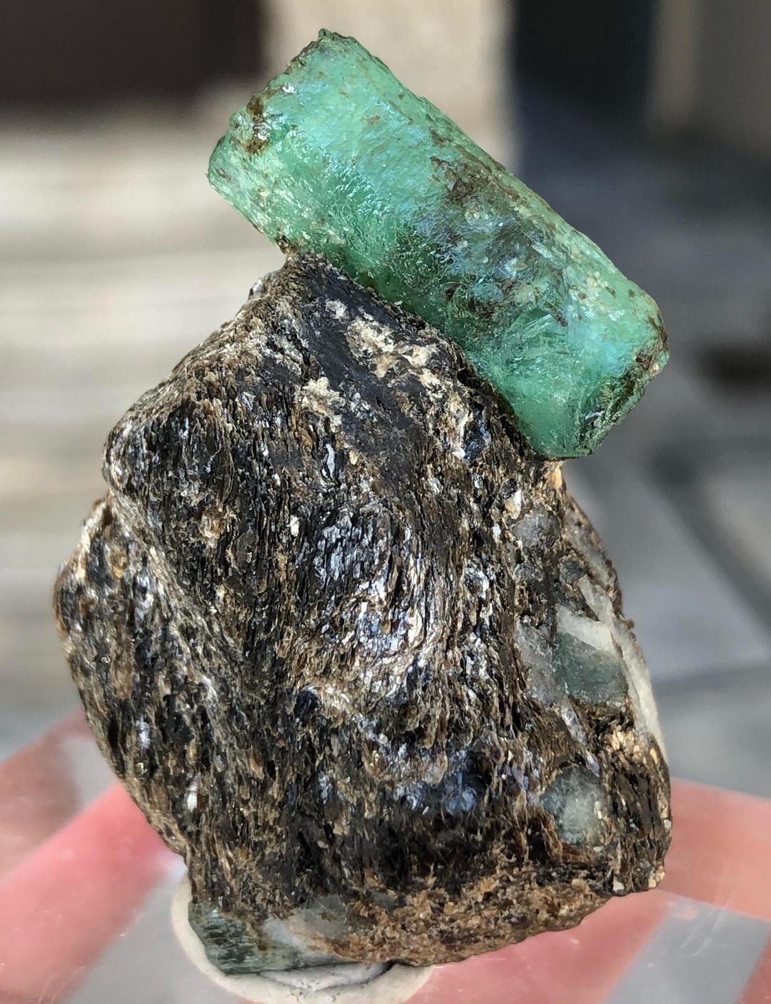175 Ct Emerald Crystal Specimen From Chitral, Pakistan. Natural Emerald ...