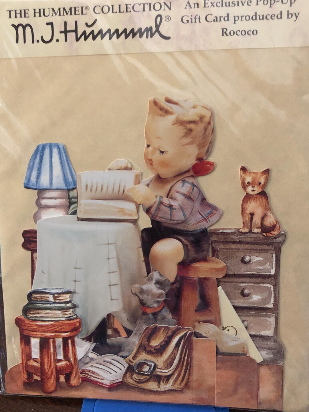 The Hummel Collection Pop-up Card by Rococo - Etsy