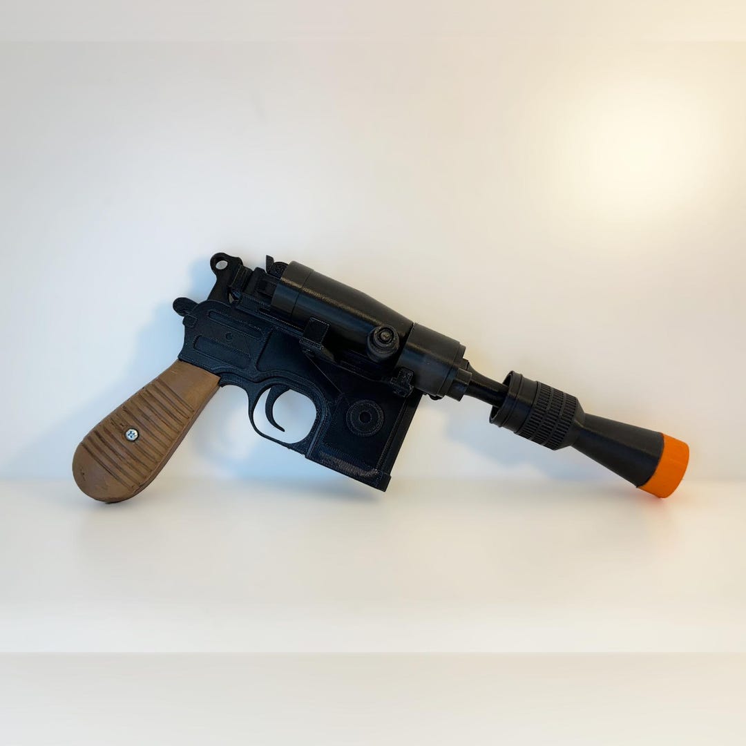 Han Solo DL-44 Esb Blaster Replica / LIFE-SIZED - Etsy