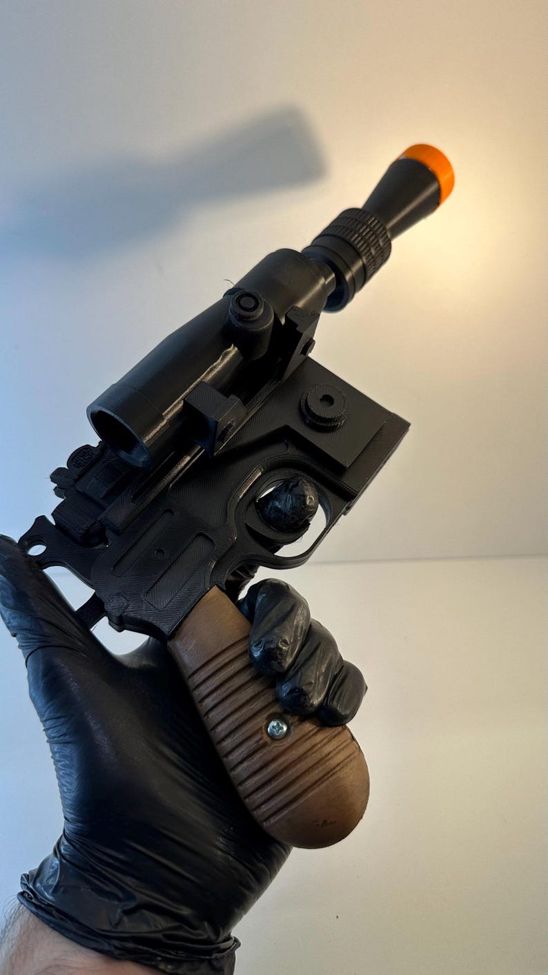 Han Solo DL-44 Esb Blaster Replica / LIFE-SIZED - Etsy
