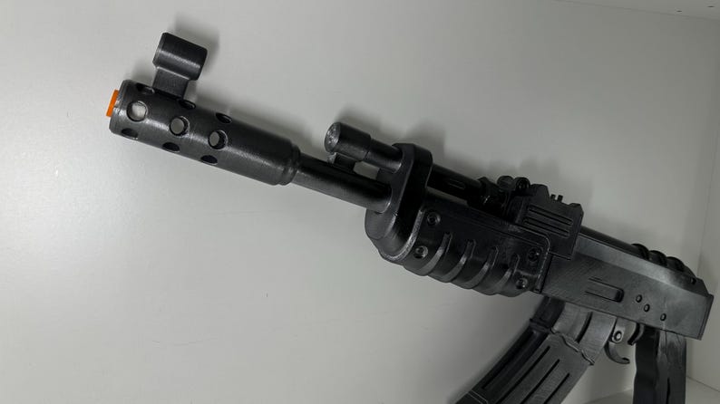 AK Blacked-out / Video Game-inspired / LIFE-SIZED - Etsy
