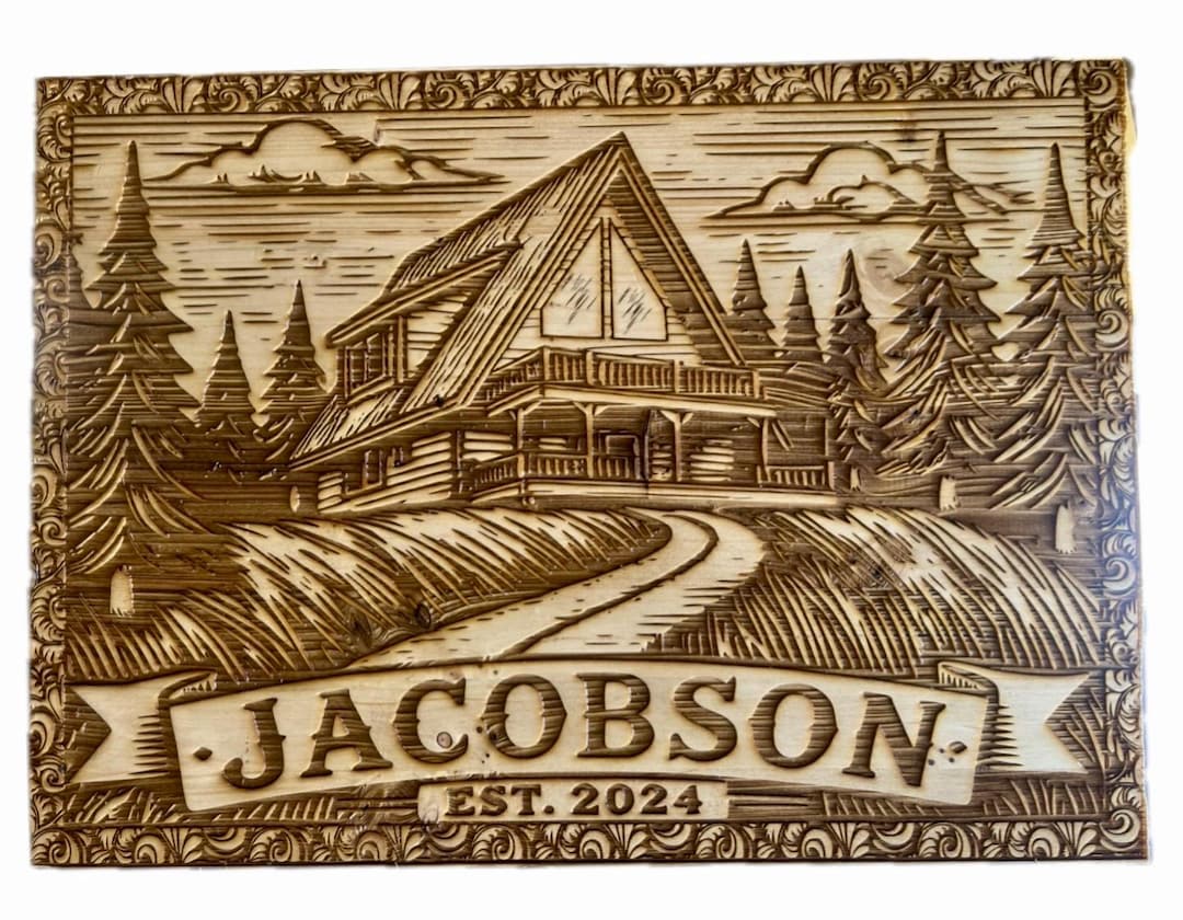 Custom Laser Engraved Wooden Signs - Personalized, Unique, Handmade Art ...