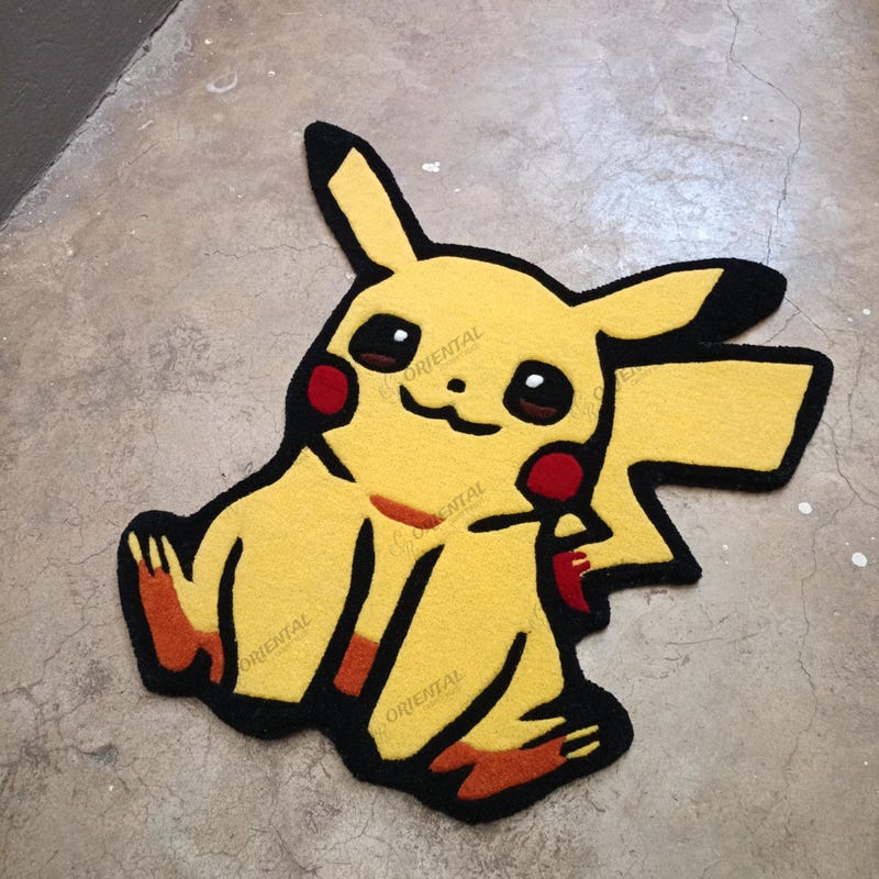 Pikachu Rug - Etsy