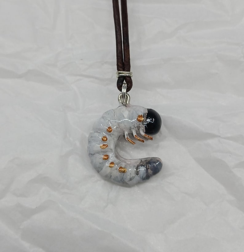 Handcrafted Realistic House Fly, Grub, or Chrysalis Hanging Ornaments ...