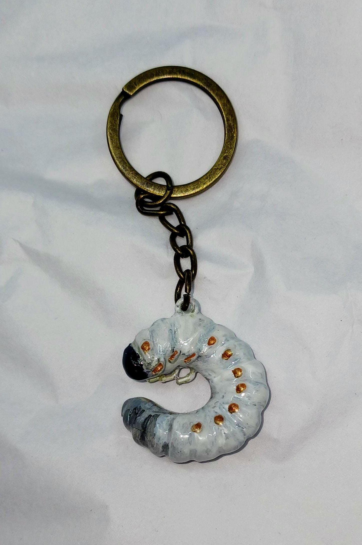 Handcrafted Realistic House Fly, Grub, or Chrysalis Hanging Ornaments ...