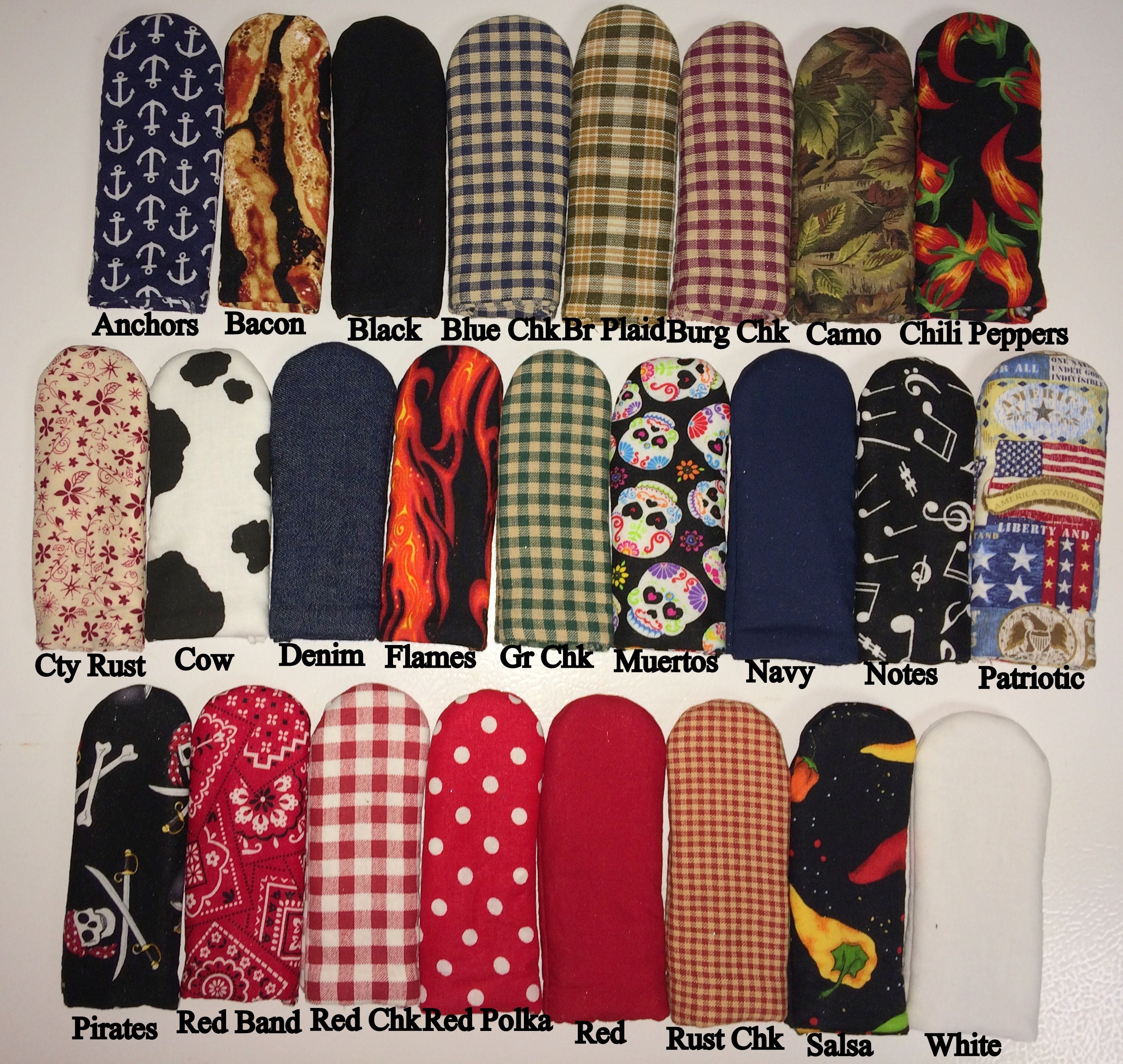 Cast Iron Pan Handle Covers Skillet Socks | Etsy