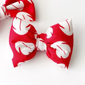 Lilo and Stitch Hair Bow; Lilo Hair Clip; Lilo Hair Accessory; Handmade ...