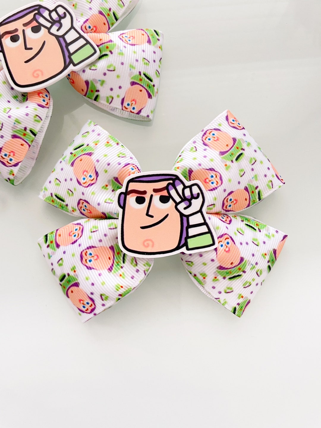 Toy Story Hair Bow, Buzz Lightyear Hair Bow, Buzz Hair Clip, Toy Story ...