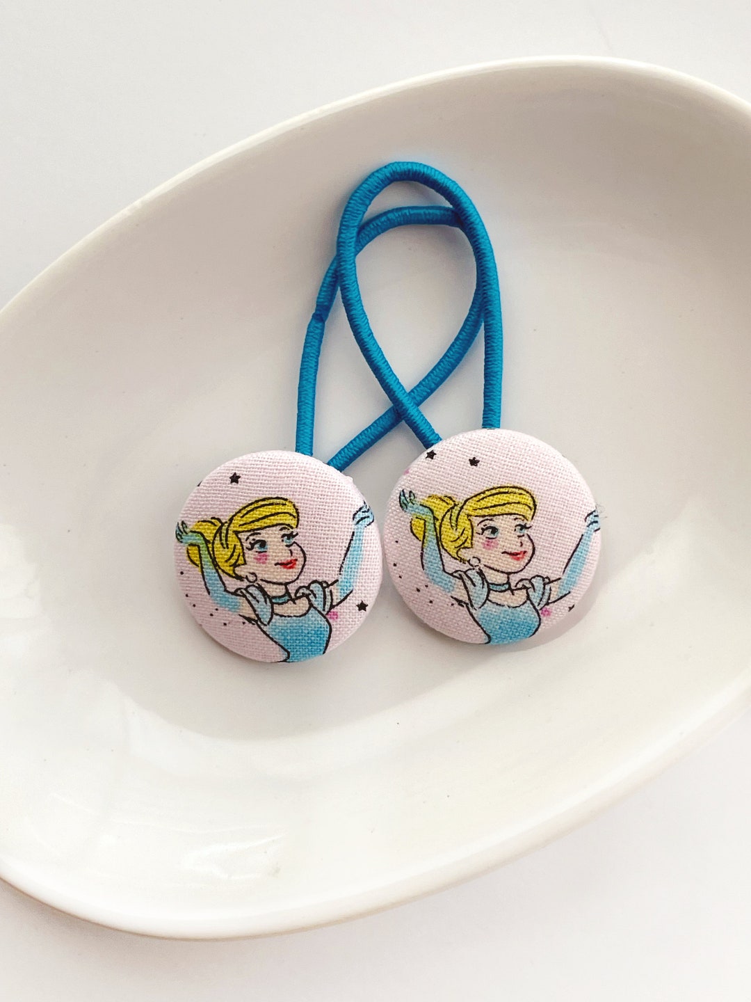 Cinderella Ponytail Holder, Princess Cindy Holder, Disney Princess Hair ...