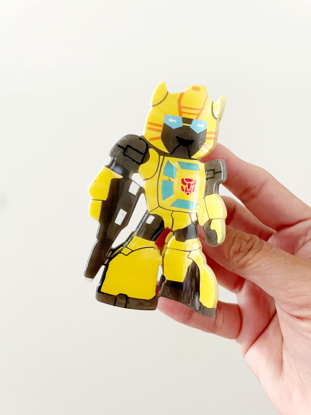 Bumblebee Hair Claw Clip: Robot Transformer Acetate Clip - Etsy