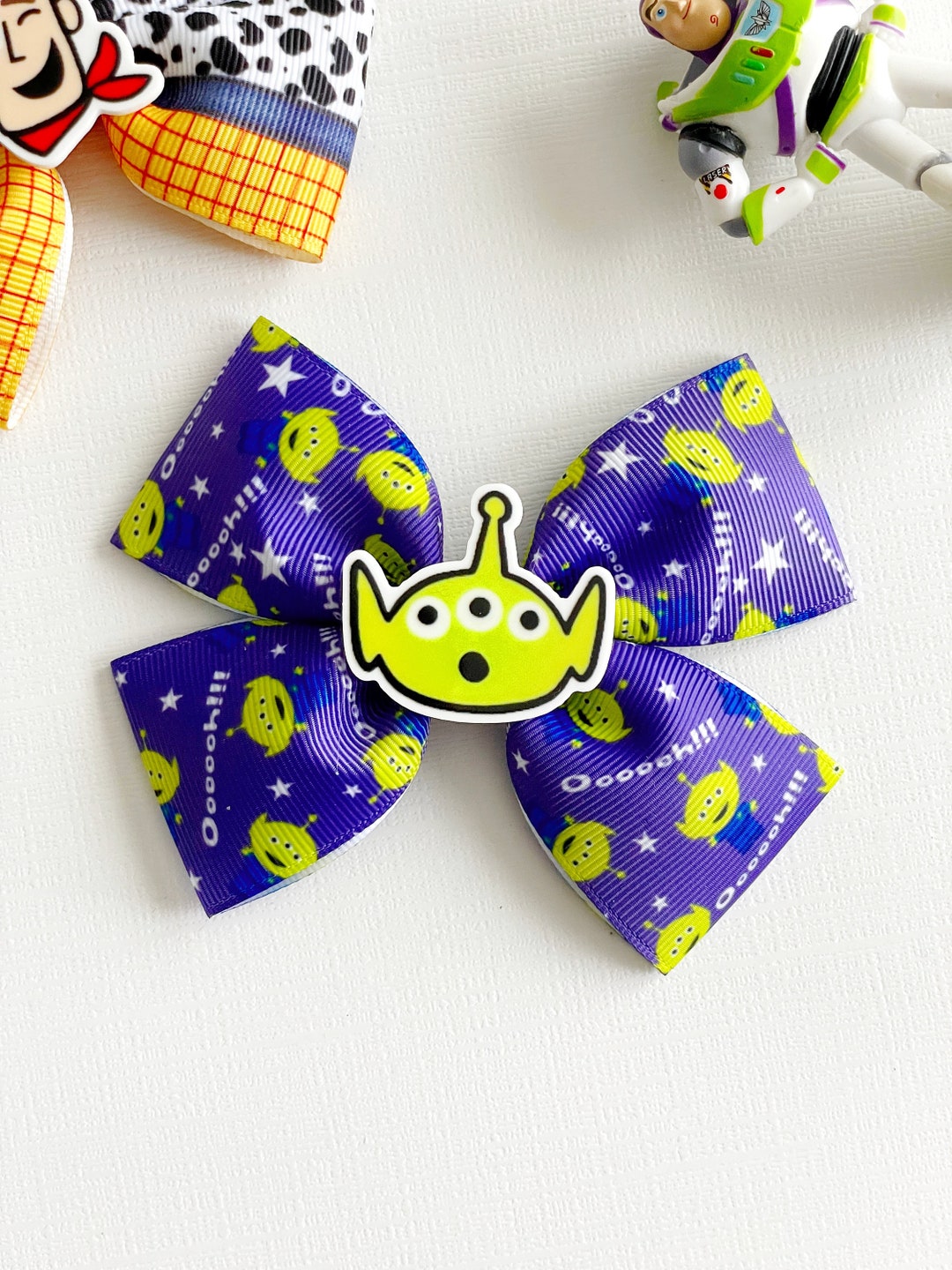 Toy Story Alien Hair Bow: the Claw Hair Clip - Etsy