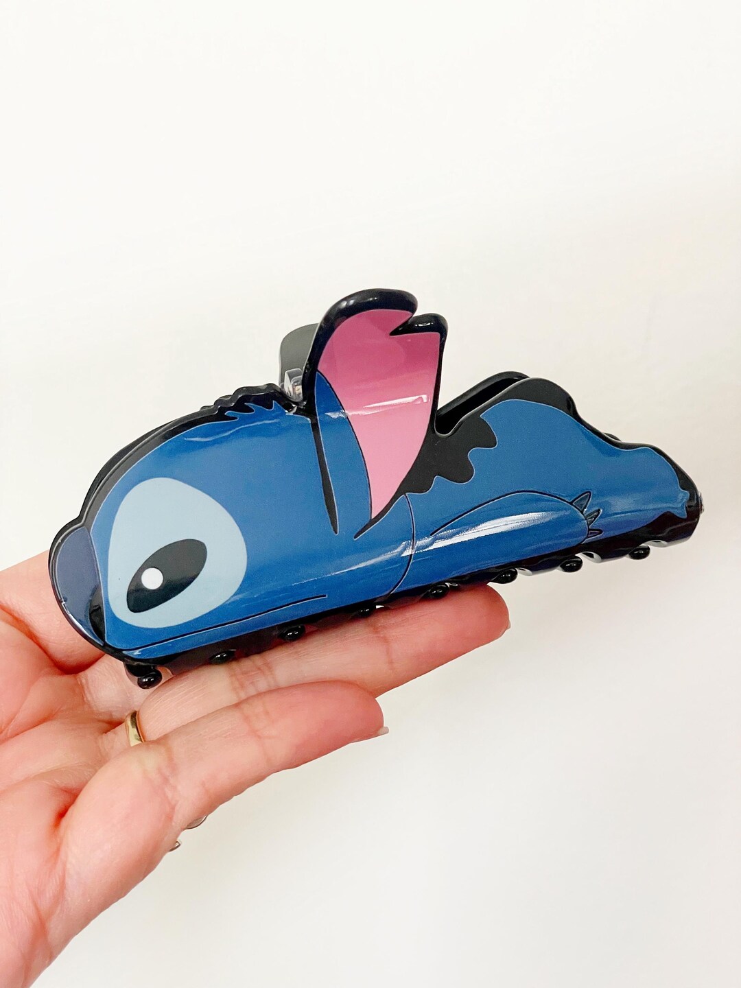 Stitch Clip Claw, Hair Claw for Women, Disney Hair Clip Claw, Blue ...