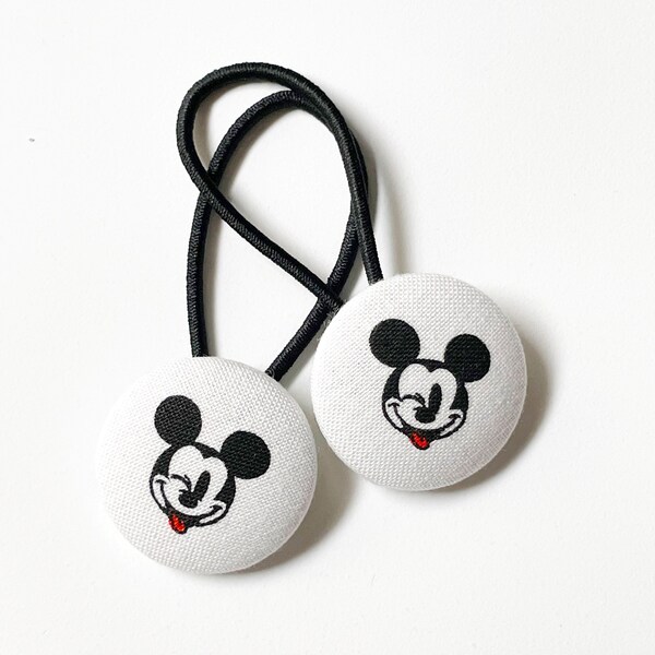Mickey Button Holder - Etsy