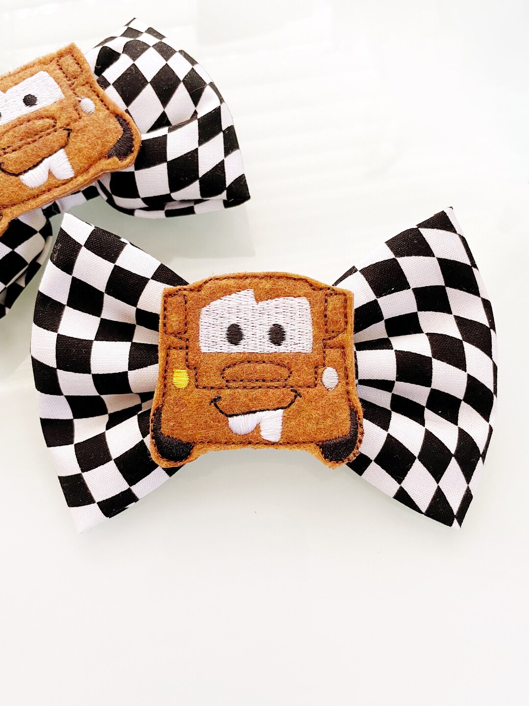 Tow Mater Hair Bow, Cars Movie, Disney Park Hair Clip - Etsy