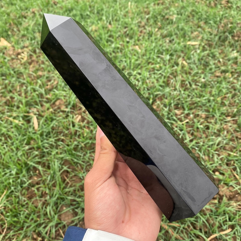Obsidian Wand - Etsy
