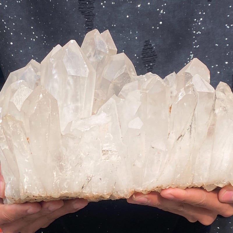 Clear Quartz Cluster - Etsy