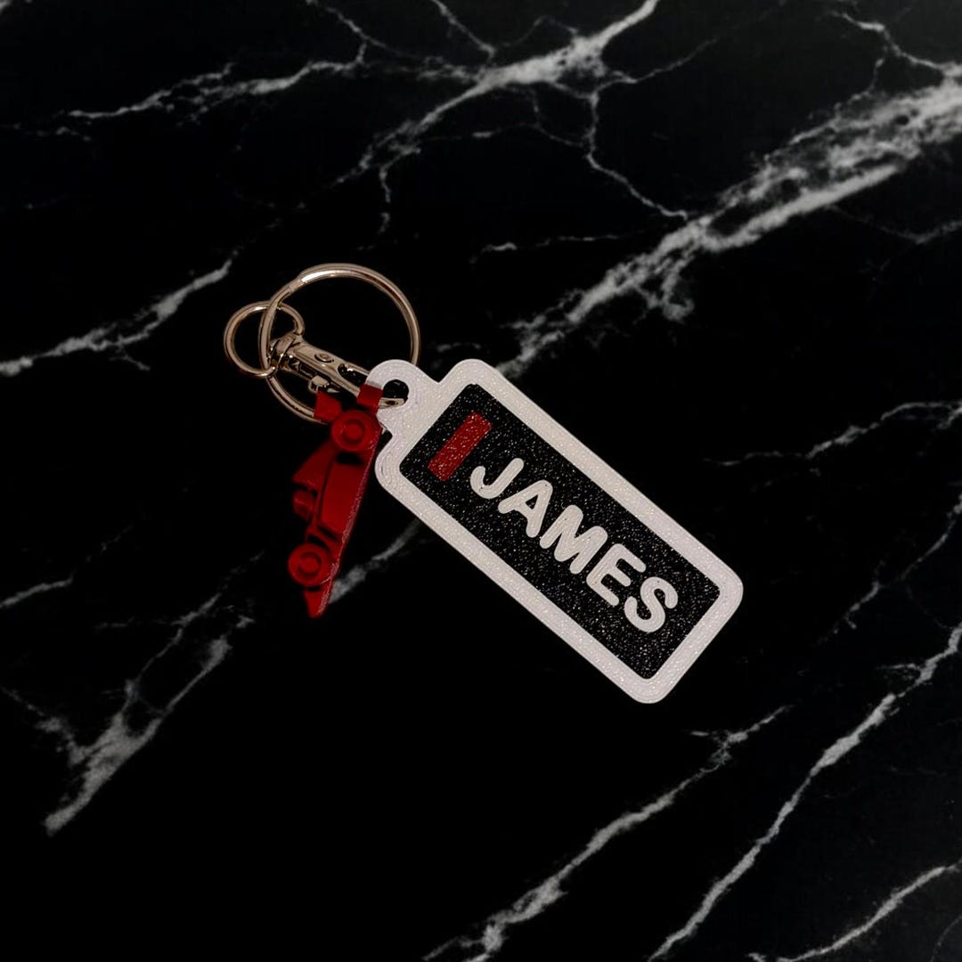 Custom Formula 1, F1 Keychain, Personalized Motorsport Keychain ...