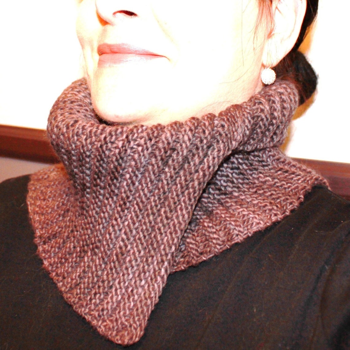 PATTERN - Cowl Neckwarmer Easy Knitting Pattern ABSOLUTE COWL - Etsy