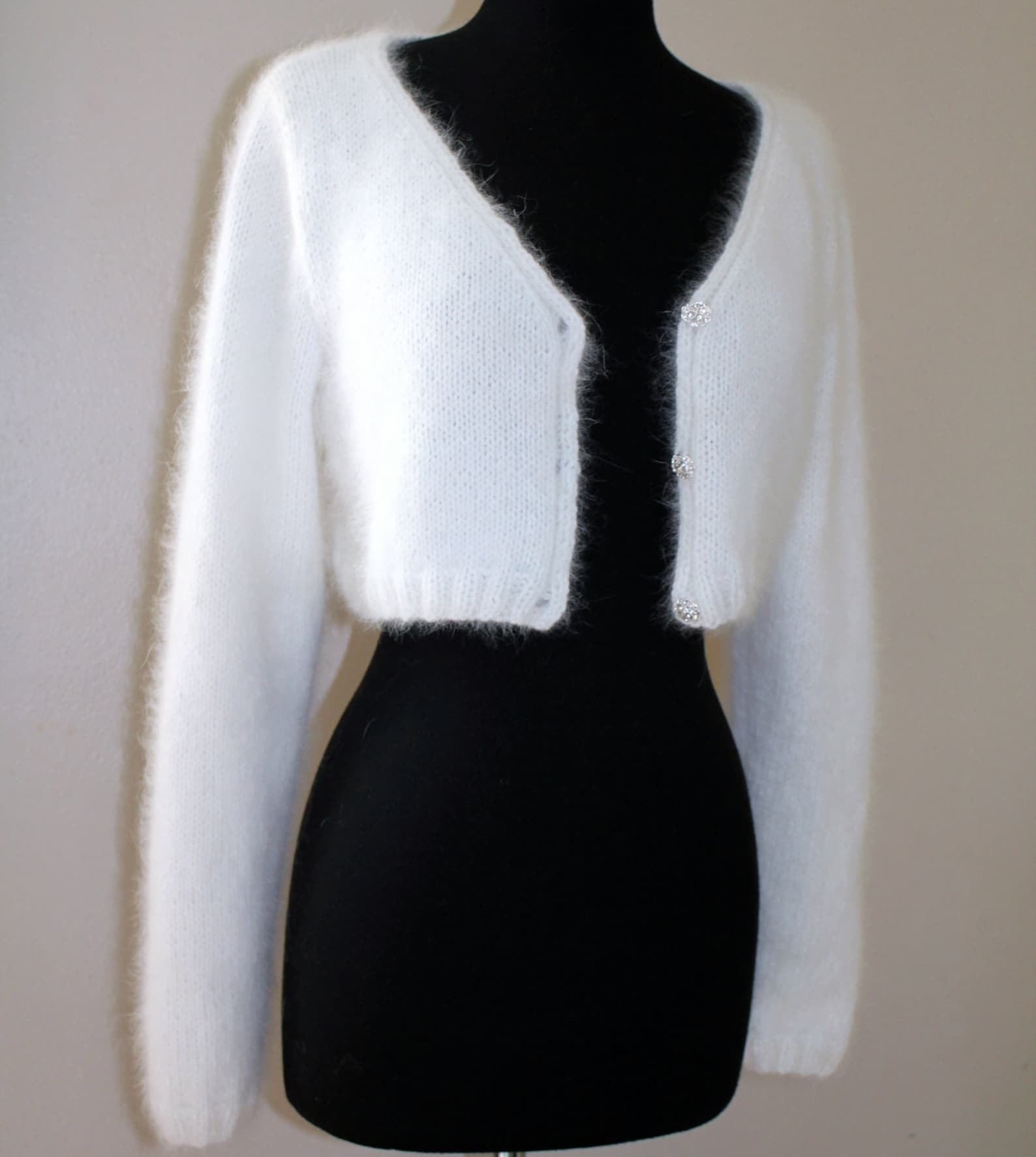 PATTERN - Kate Middleton Royal Angora Wedding Shrug/bolero Knitting ...