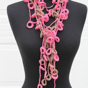 CROCHET PATTERN - Necklace Loopy Loop - Etsy