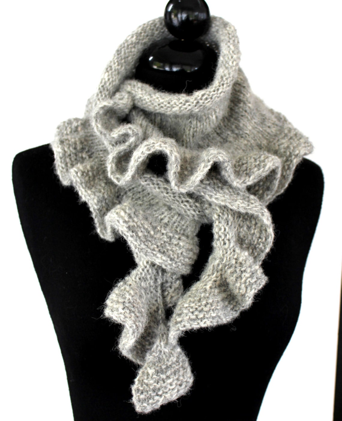 PATTERN Dancing Waves Scarf Knitting Pattern Aran Weight - Etsy