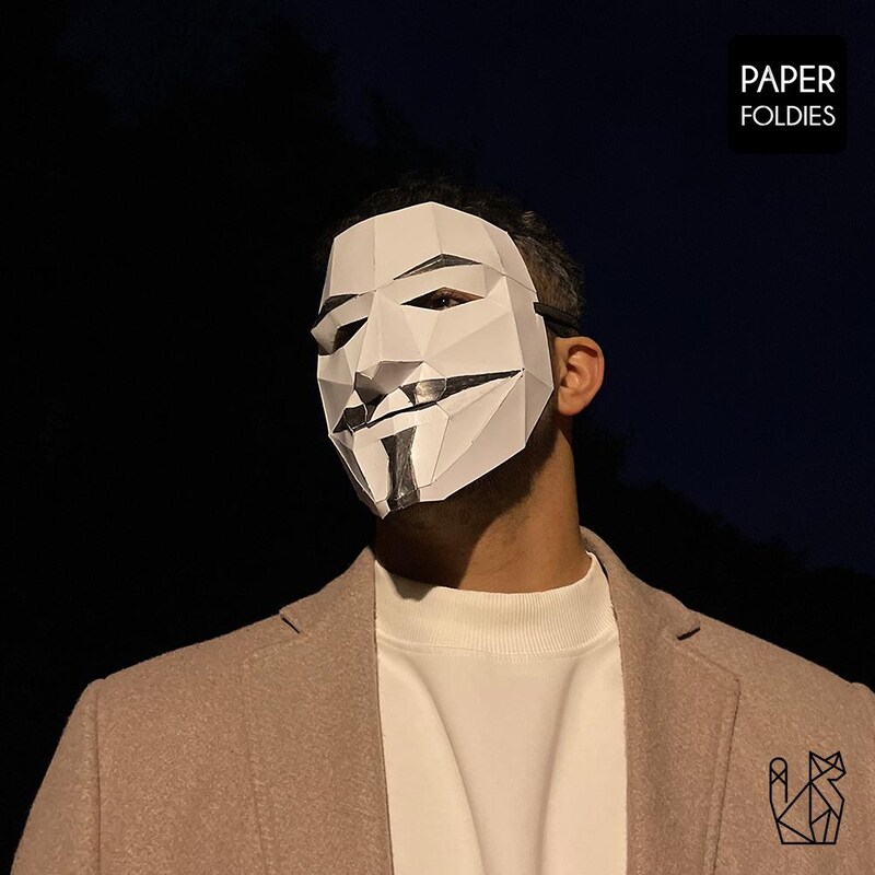 Hacker Mask Costume - Etsy