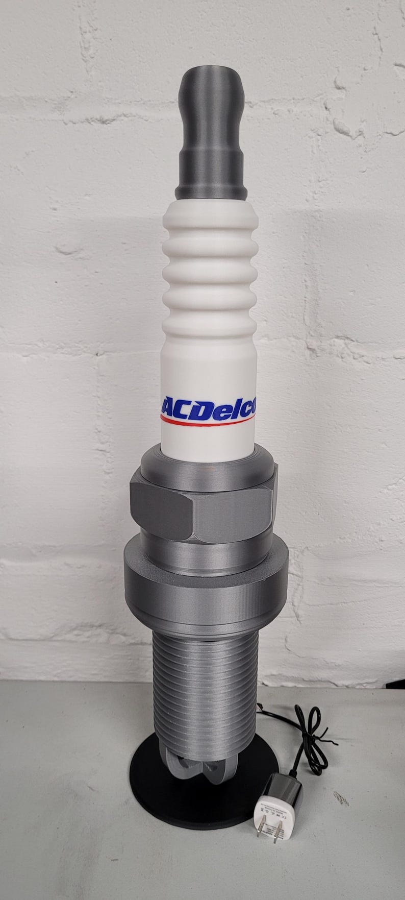 3D Printed Sparkplug Lamp | Custom Industrial Light | Perfect Gift for ...