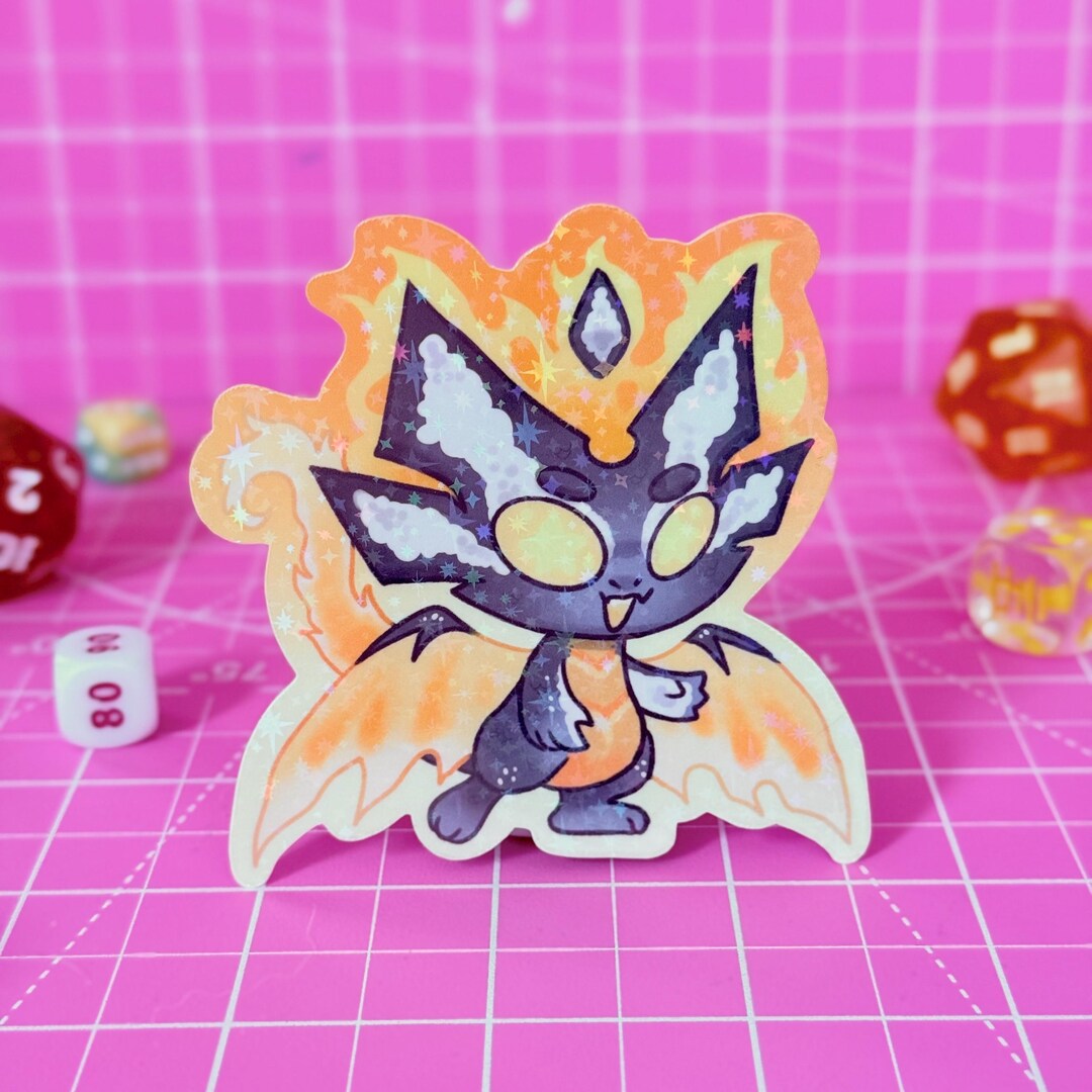 Yellow Dragon Sticker - Etsy