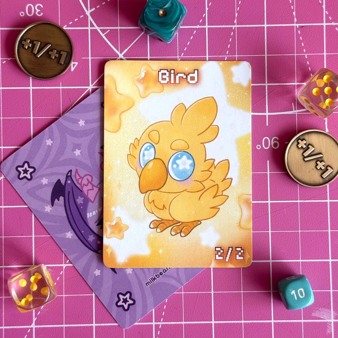 FF Yellow Bird Token - Etsy