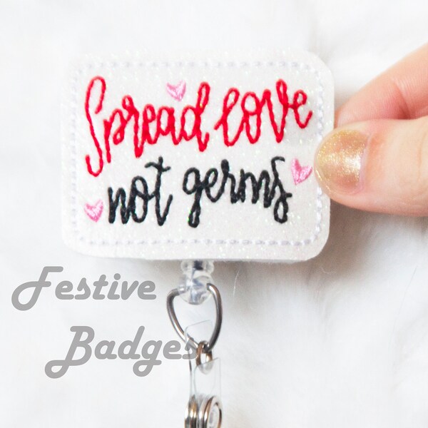 Spread Love Not Germs - Etsy
