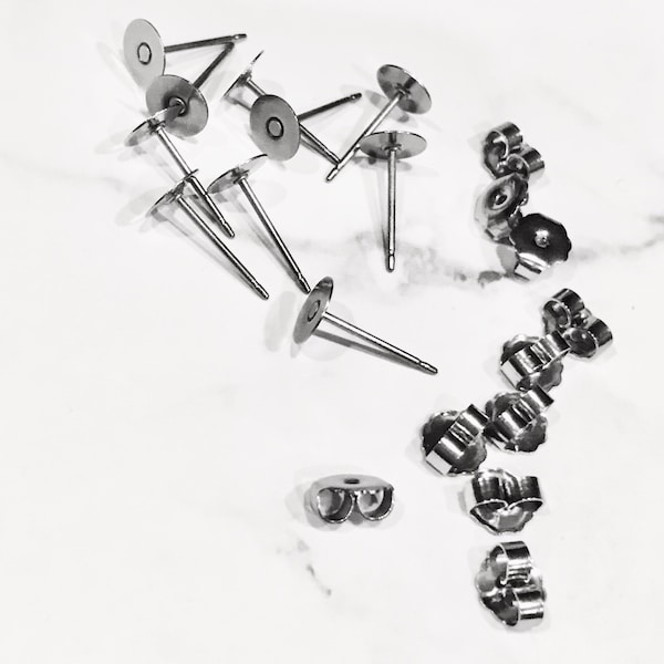 Titanium Earrings - Etsy