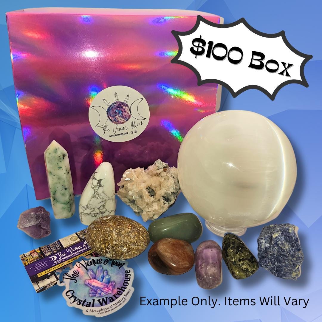Large Mystery Crystal Box - Etsy