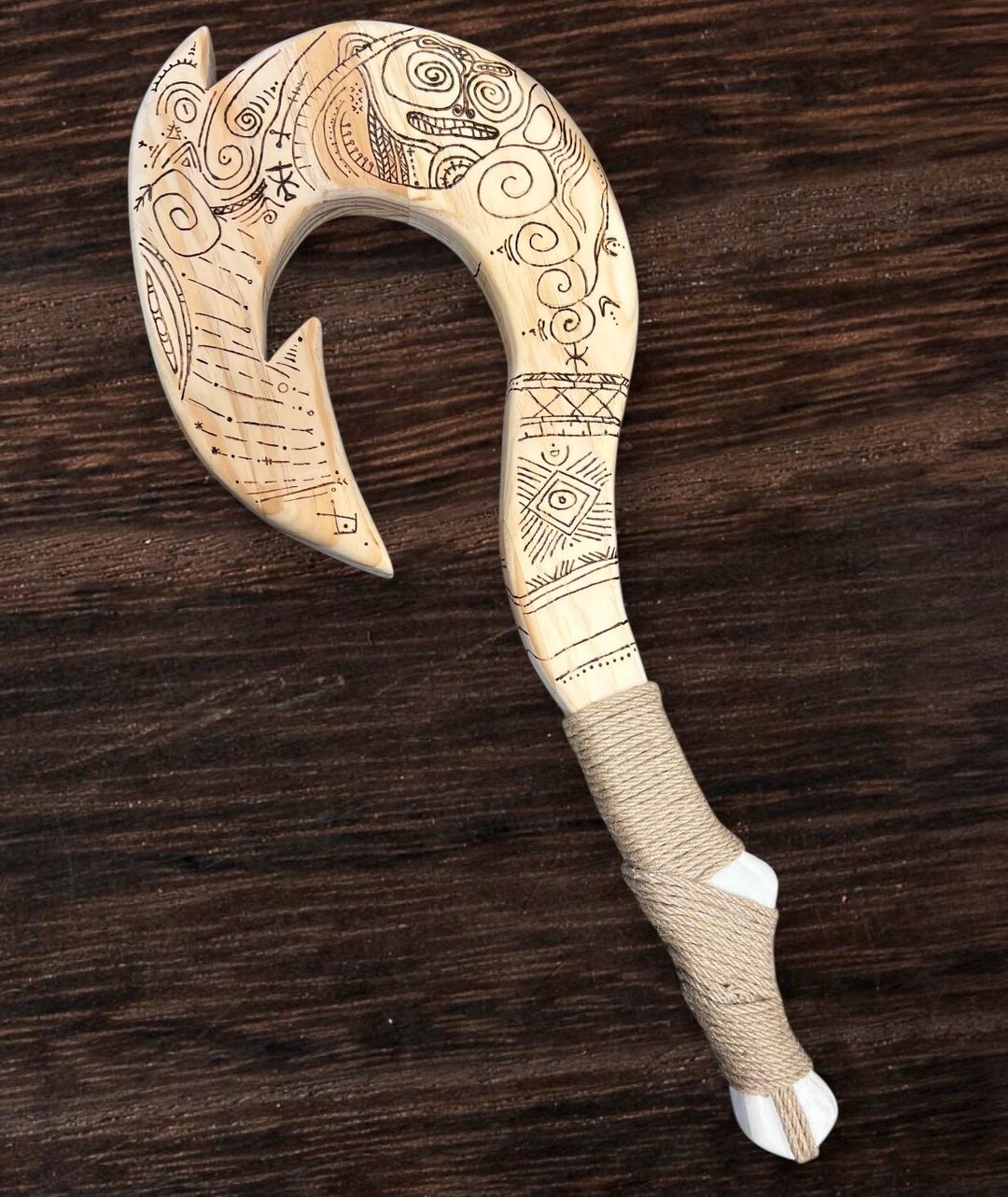 Handmade Maui’s Hook, Extra Large (31 Inch) Made to Order - Etsy