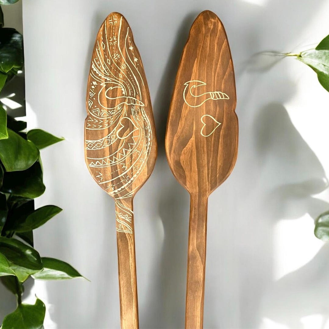 EXTRA LARGE Canoe Oar / Paddle (5 - 6 Ft) Real Life Size / Handmade ...