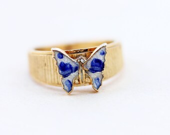 Butterfly ring | Etsy