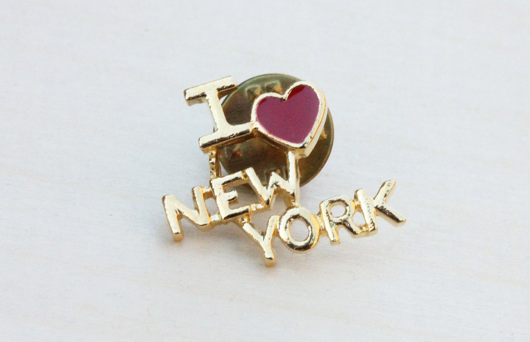 I Love Ny Pin I Love New York Pin I Heart New York New York Etsy
