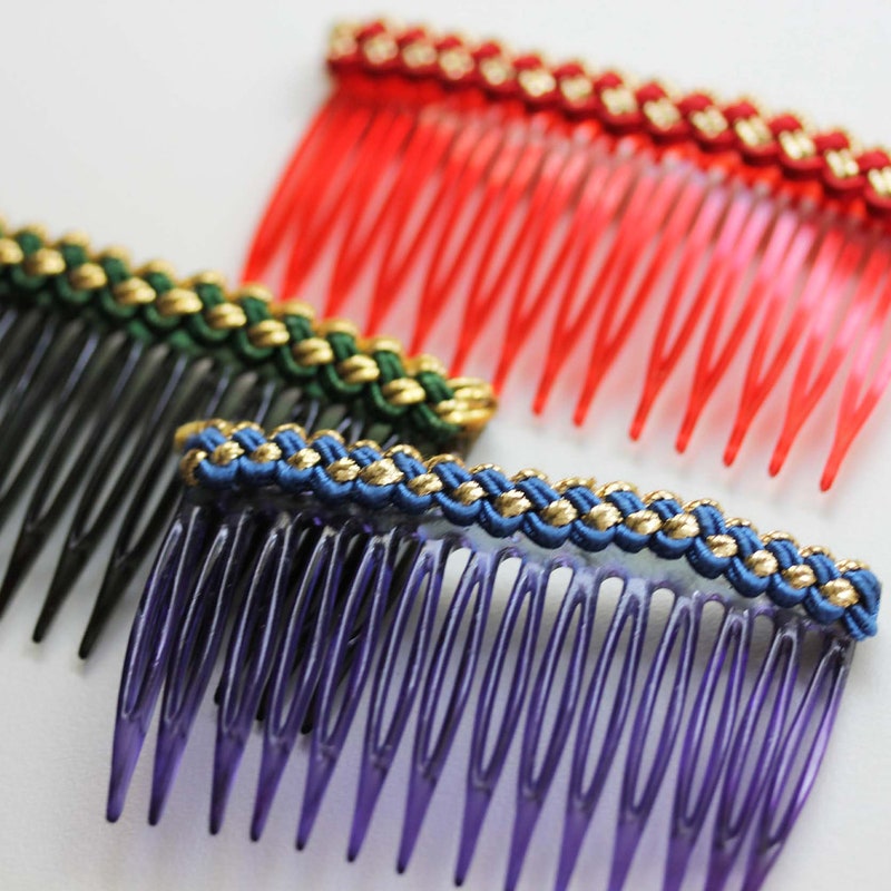 Colorful Hair Comb - Etsy