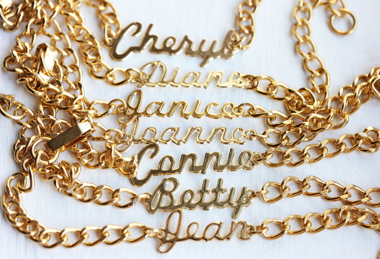 Chain Name Bracelet Name Bracelet Gold Chain Bracelet Gold - Etsy