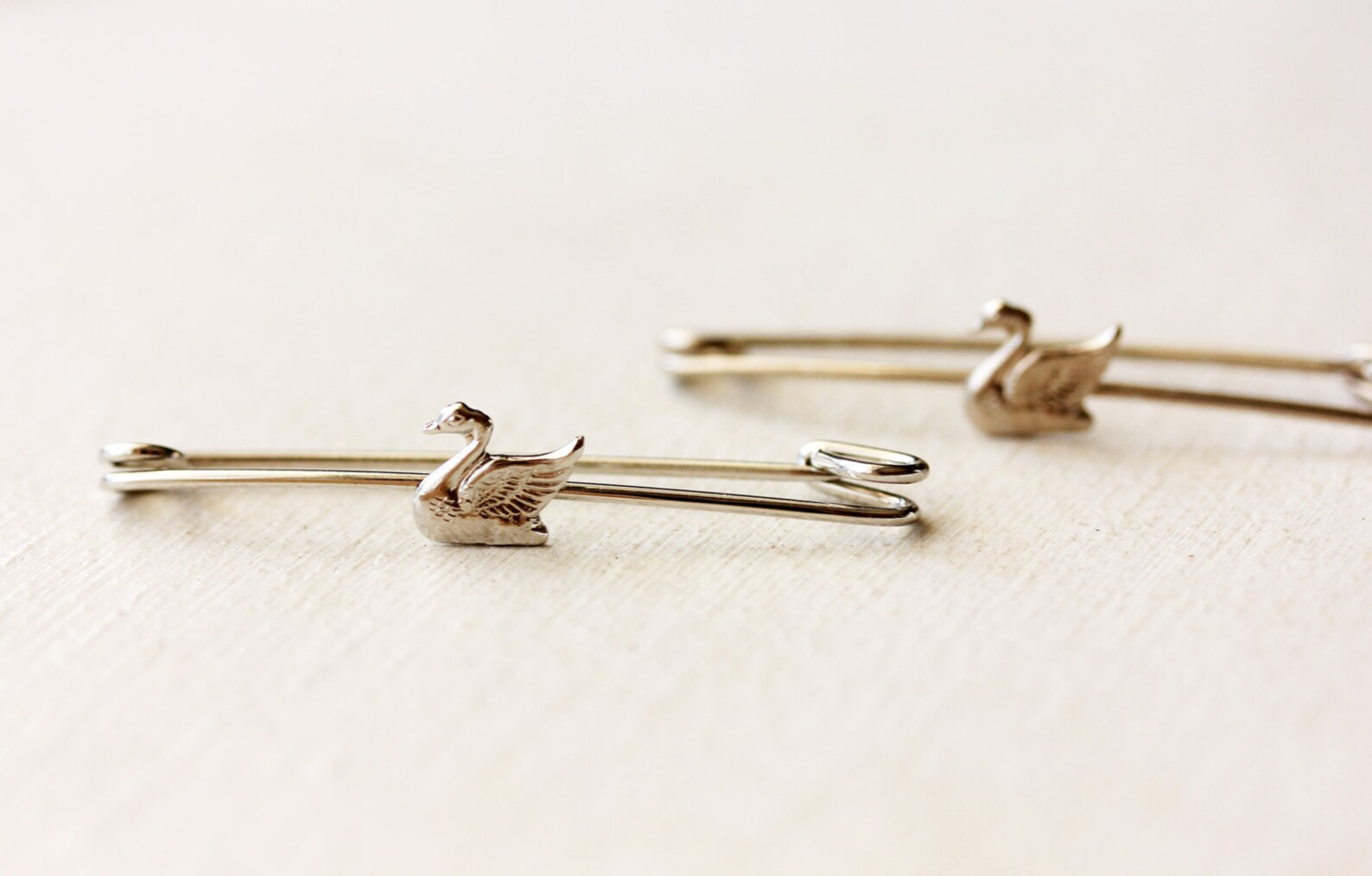 Swimming Duck Safety Pin Set | Etsy