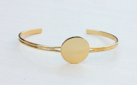 Circle Cuff Bracelet Cuff Bracelet Small Gold Bracelet Small Gold Cuff Gold Cuff Gold Bracelet Delicate Bracelet Delicate Cuff Cuff
