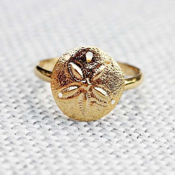 Sand Dollar Ring - Etsy